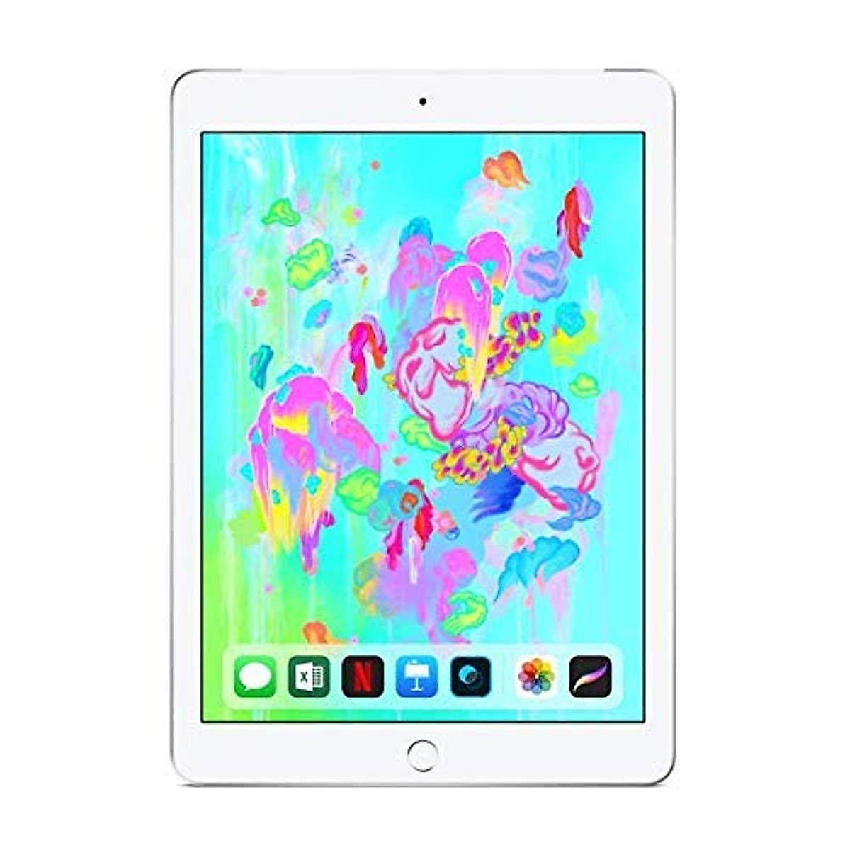 Apple iPad 9.7-inch (6th Gen) A1954 (GSM Unlocked + Verizon) - 128GB / Silver (Renewed)