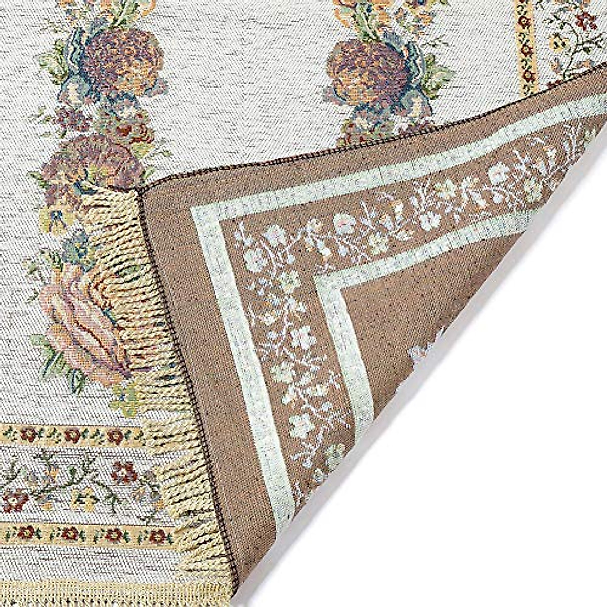 Lovt Praying Rug,Portable Folding Prayer Carpet Floral Prayer Mat Rug Anti Slip Cotton Polyester Travel Praying Rug for Church, Home,Hall, Camping