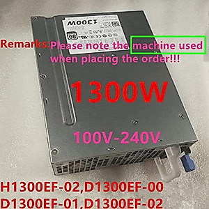 PSU for T7910 T5810 T7810 T76101300W Power Supply H1300EF-02 D1300EF-00 D1300EF-01 D1300EF-02 H3HY3 V5K16 MF4N5