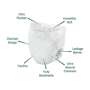 Bambo Nature Premium Dreamy Night Pants: Girls 8-15 years, 60 Count