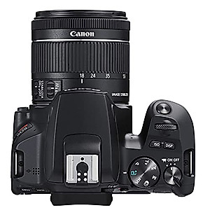 Canon EOS Rebel SL3 DSLR Camera w/EF-S 18-55mm F/4-5.6 Zoom is STM Lens + EF 75-300mm f/4-5.6 III Lens + 500mm f/8 Focus Lens + 2X 64GB Memory + Case + Filters + Tripod + More (35pc Bundle)