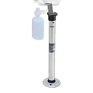 MAGMA Products, A10-184, A10-184 Double Locking Pedestal Mount for Marine Kettle Grills, Multi, One Size