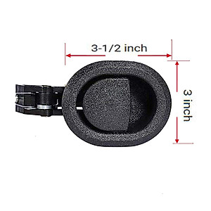 (Pack of 2 Pcs) Replacement Recliner Sofa Chair Cup Handles Pull, Lever, Trigger Style，Furniture Parts