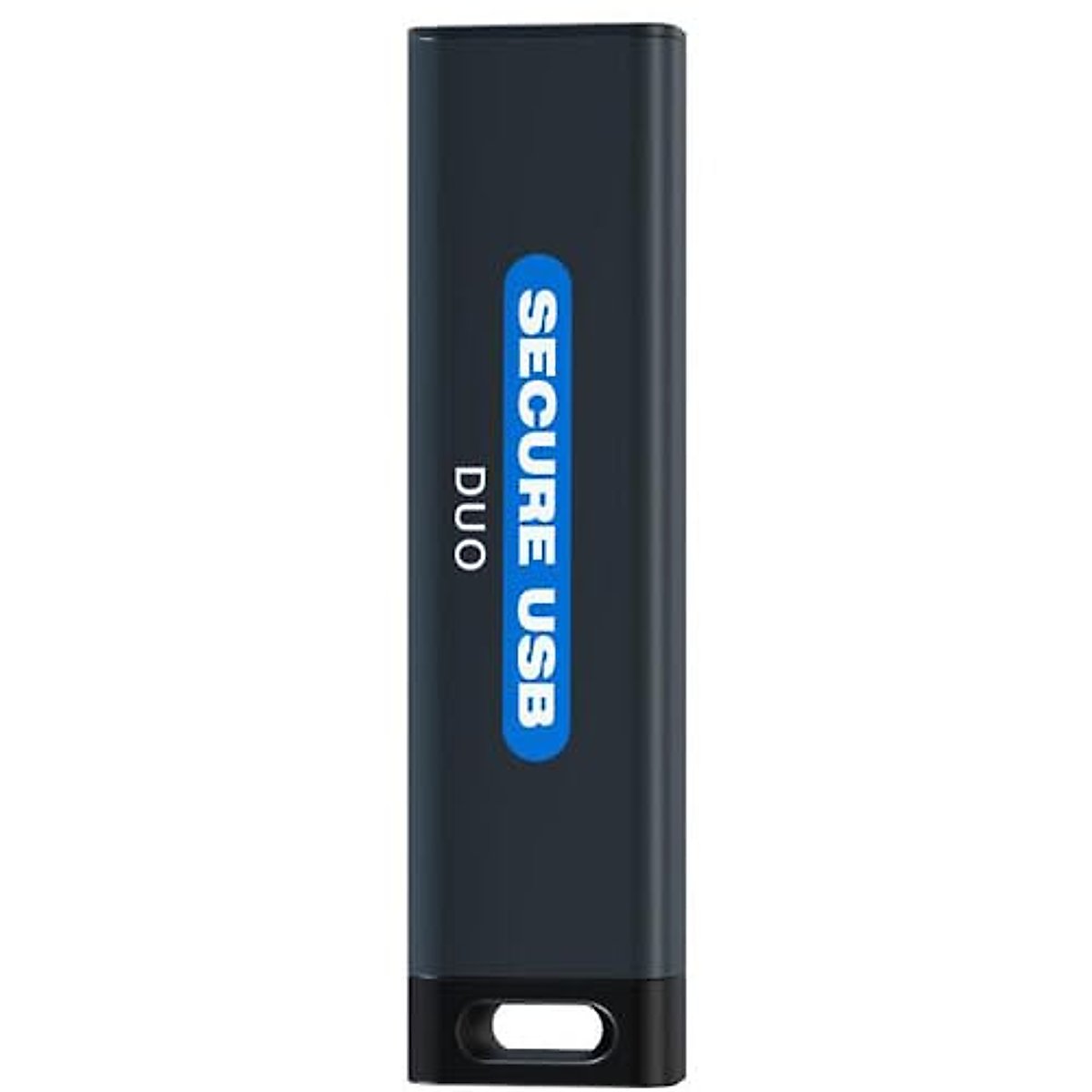SecureData SecureUSB Duo 16GB Hardware Encrypted USB 3.0 Flash Drive FIPS 140-2 Level 3 Unlock via Keypad or Phone app TAA Compliant, CJIS, HIPAA, CMMC, GDPR Compliant, Works with Mac and Win Free AV
