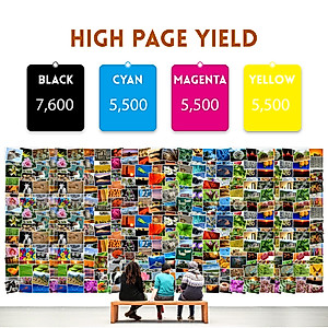 T2TONER 069H Toner Cartridge Remanufactured 069 High Yield Toner Cartridge Compatible for imageCLASS MF753Cdw MF751Cdw LBP674Cdw Printer (Black)