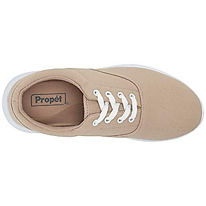 Propét Women's Flicker Sneakers, Tan, 8 Medium US