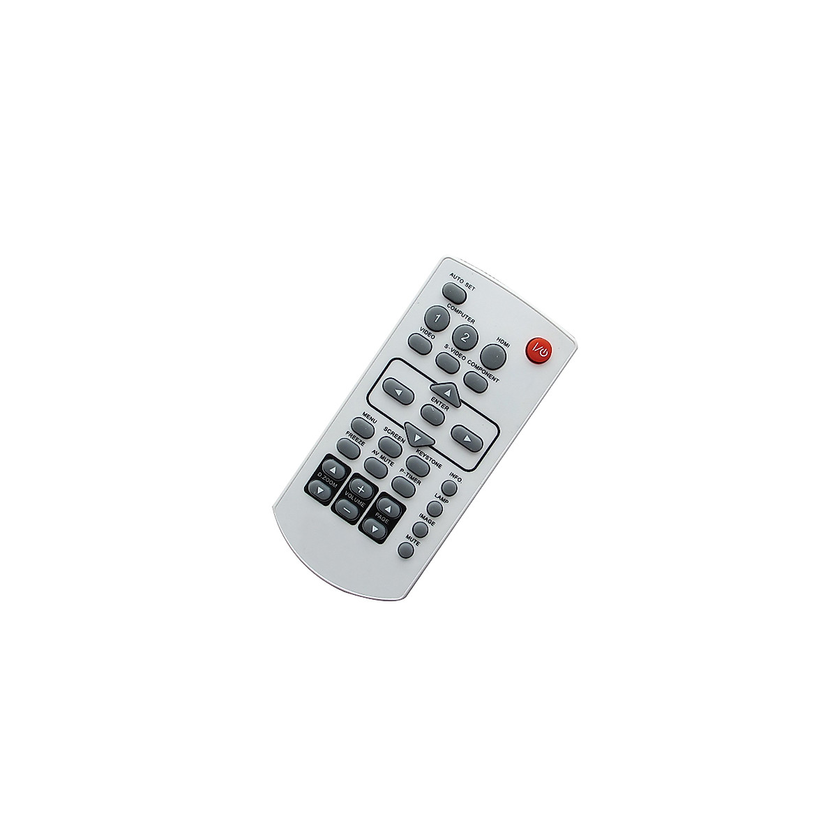 HCDZ Replacement Remote Control for Promethean PRM30EA PRM-30EA PRM-20AV1(S) PRM-20A(S) CXYZ PRM30 PRM30A PRM-30 PRM-30A PRM20 PRM20A PRM-20 PRM-20A CXZW 3LCD Projector