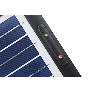 Solar AA & AAA Rechargeable Batteries Charger for 1.2V NiMH NiCD & 9V Battery with 2Watt Solar Panel Portable Backup for 1.2V Ni-MH Ni-CD Household Battery(No Battery Included)