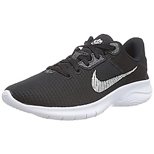 Nike Women's Running Shoes, Black Black White Dk Smoke Grey, 6.5 US