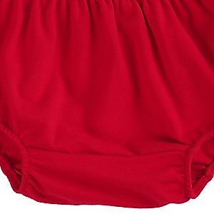 Baby Boys Cake Smash Clothes Diaper Suspenders Pants Bow Tie 3PCS Set First 1st 2nd Birthday Outfit for Photo Prop Party Red 3-24 Months