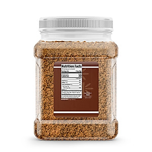 Unpretentious Dark Brown Sugar, Great for Baking, Rich Caramel Flavor, Sweetener (3.25 Pound)