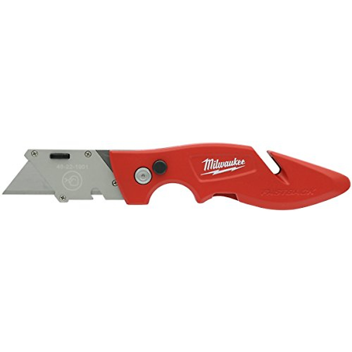 Milwaukee 48-22-1901F Fastback Utility Knife with Wire Stripping Compartment, and Gut Hook (2 Pack of 48-22-1901)