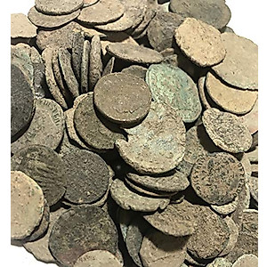 IT 5 Ancient Coins Genuine Roman Comes with Cleaning Instructions Cir