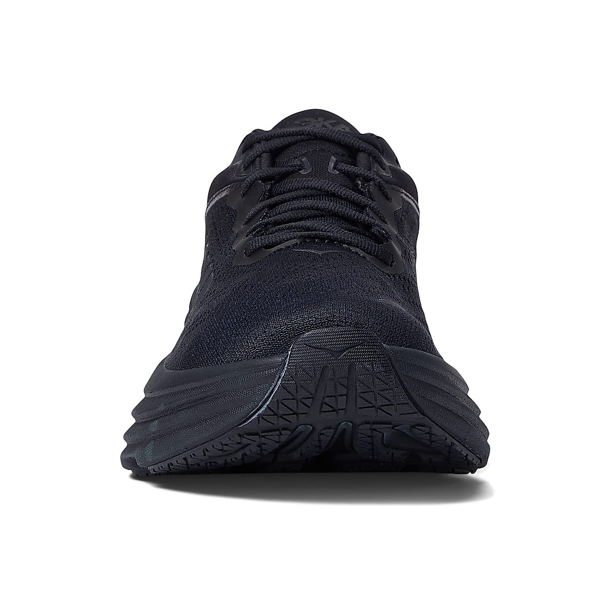 HOKA ONE ONE | Women's, Bondi 8 Road Running Sneakers (Black Monochrome - 9.5) (B) US