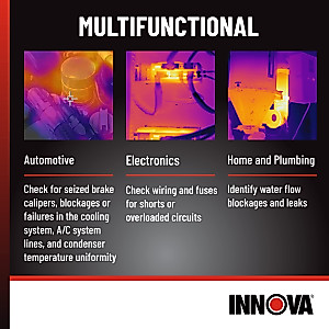 INNOVA 3360 Multi-Purpose Infrared Inspection Camera - Thermal Imaging Camera - 8.66 x 5.75 x 2.68 inches