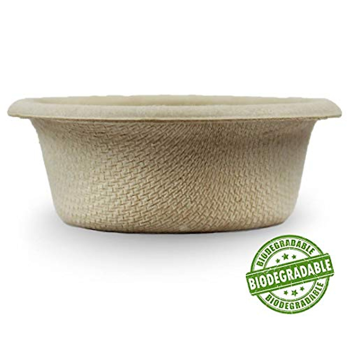 Pangea Large Biodegradable Gecko Food & Water Cups 100 Ct, tan (LPC-100)