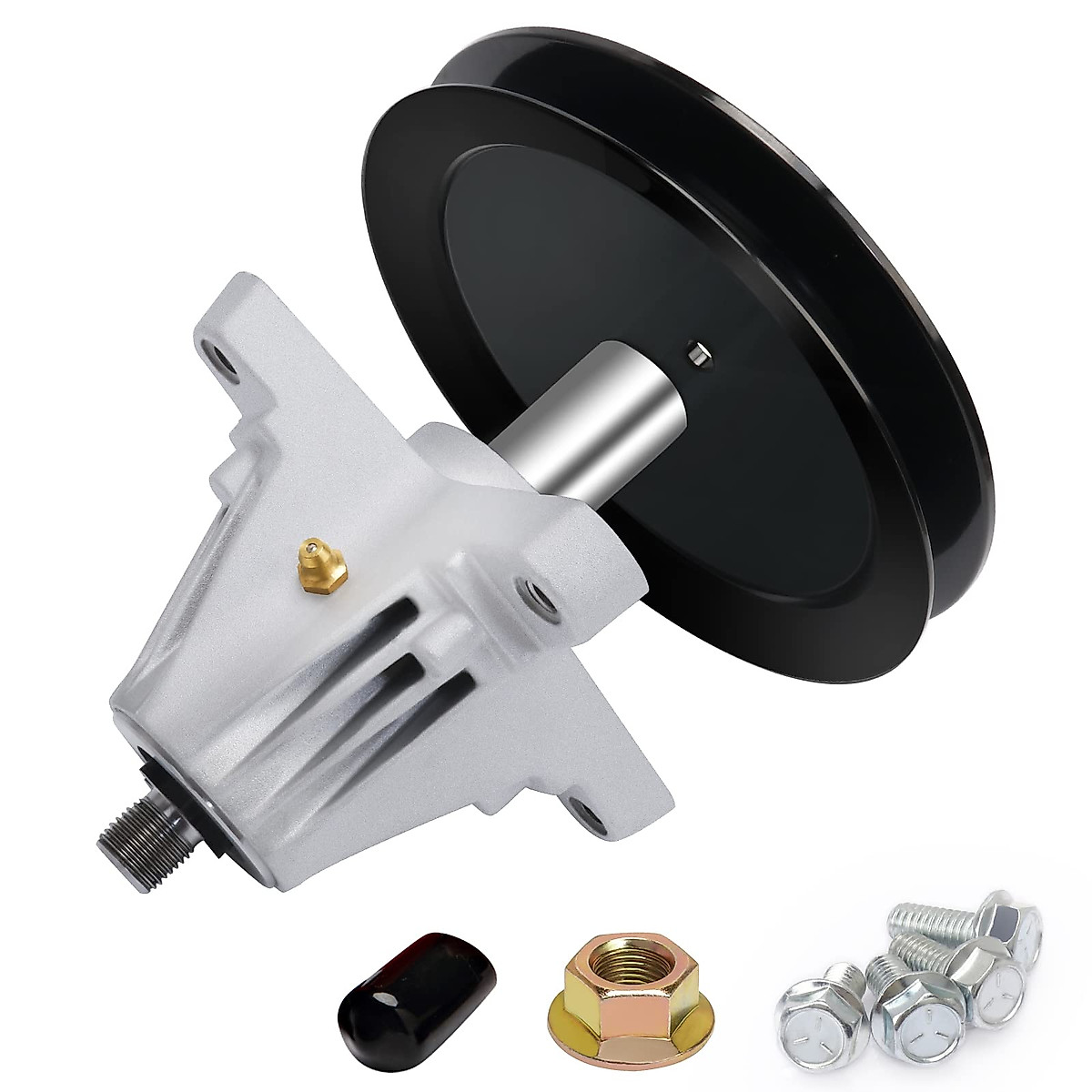 KOOTANS 46" Deck Spindle 918-04636 918-04636A 918-04865 918-04865A 618-04636 618-04636A 618-04865 618-04865A Spindle Assembly for Cub Cadet MTD Troy Bilt Craftsman LTX1045 LTX1046 LT2200 LT2500 Z530