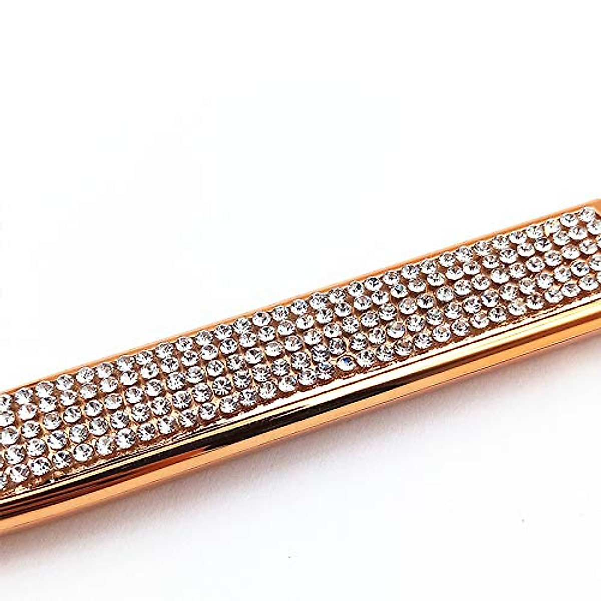 2021 Upgraded Self-adhesive Eyeliner,2 in 1 Eye Liner Pen Diamond Bling Glitter Liquid Eyeliner No Glue, Non Magnetic, Eye Liner for Eye Makeup and Wear Normal False Eyelashes (Queen Gold)