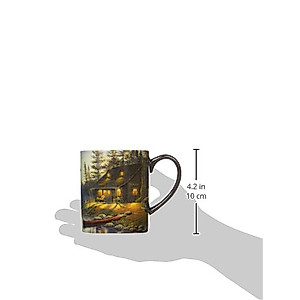 Lang Lake Retreat Mug by Sam Timm, 14 oz., Multicolored