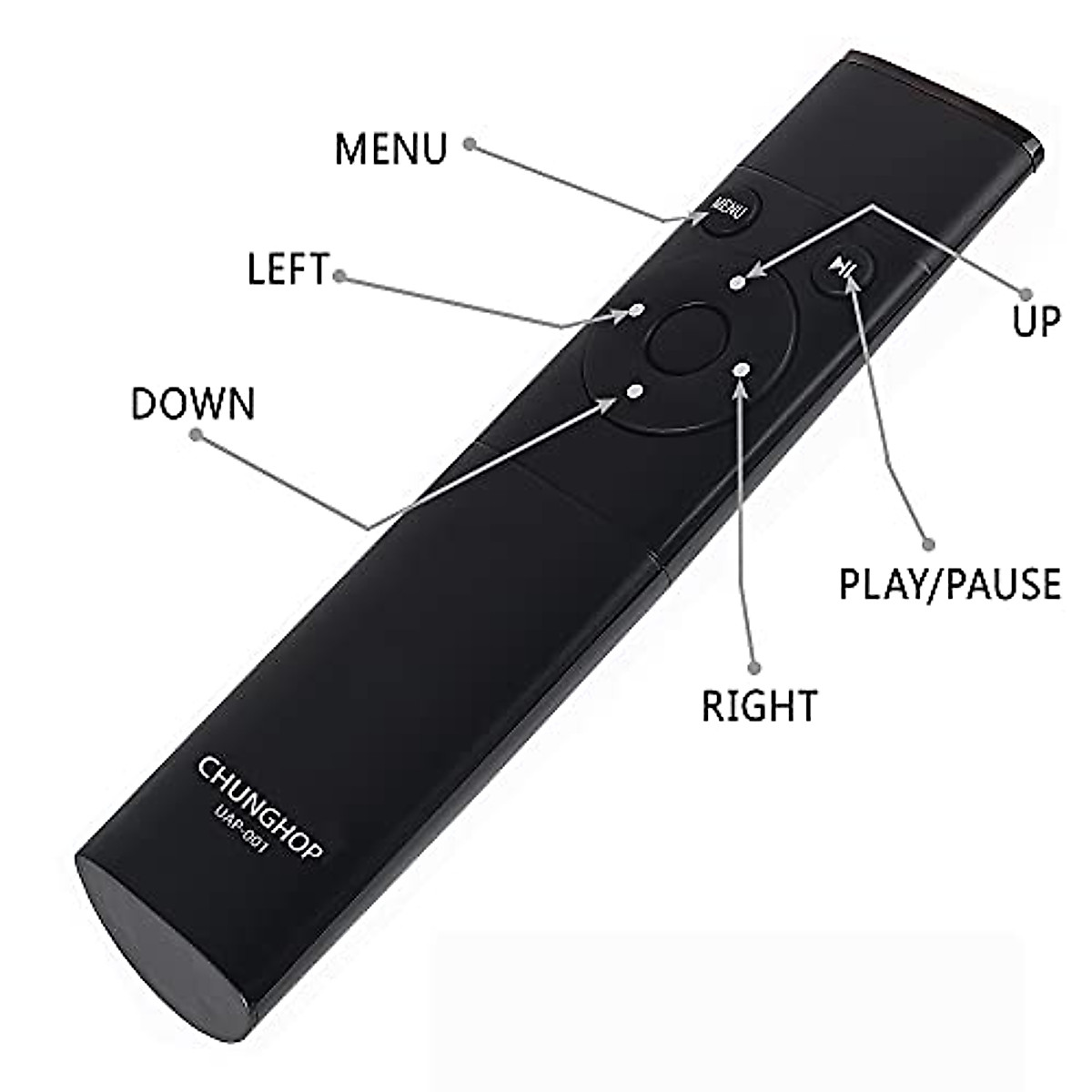 New Infrared Remote Control MC377LL/A for Apple 2/3 TV Box A1294 A1156, for Apple 2021 TV4 4K, for Apple 4th TV HD, A1962 A1842/MQD22/MP7P2 A1469 A1427/MD199 A1378/MC572 MM4T2AM/A A1625/MGY52/MLNC2