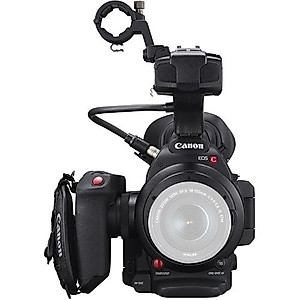 SSE Canon EOS C100 Mark II Cinema EOS Camera with EF 24-105mm f/4L is II USM Lens 12PC Accessory Bundle – Includes 3PC Filter Kit (UV + CPL + FLD) + More - International Version (No Warranty)