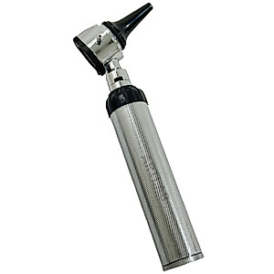 New SYNAMED USA 3.2V Otoscope Set Includes Set of Disposable Specula Adaptor and 3 Sizes of reuseable Specula Plus Hard CaseCase + 2FREE Bulb (CYNAMED Brand