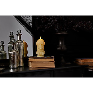 Luminara Disney's The Haunted Mansion Flameless LED Candle Male Staring Statue Figural