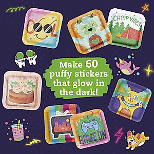 Klutz Make Your Own Glow-in-The-Dark Puffy Stickers
