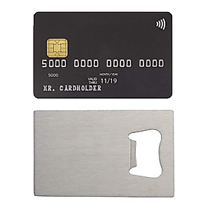 Gloreen Credit Card Bottle Openers, 6 Packs