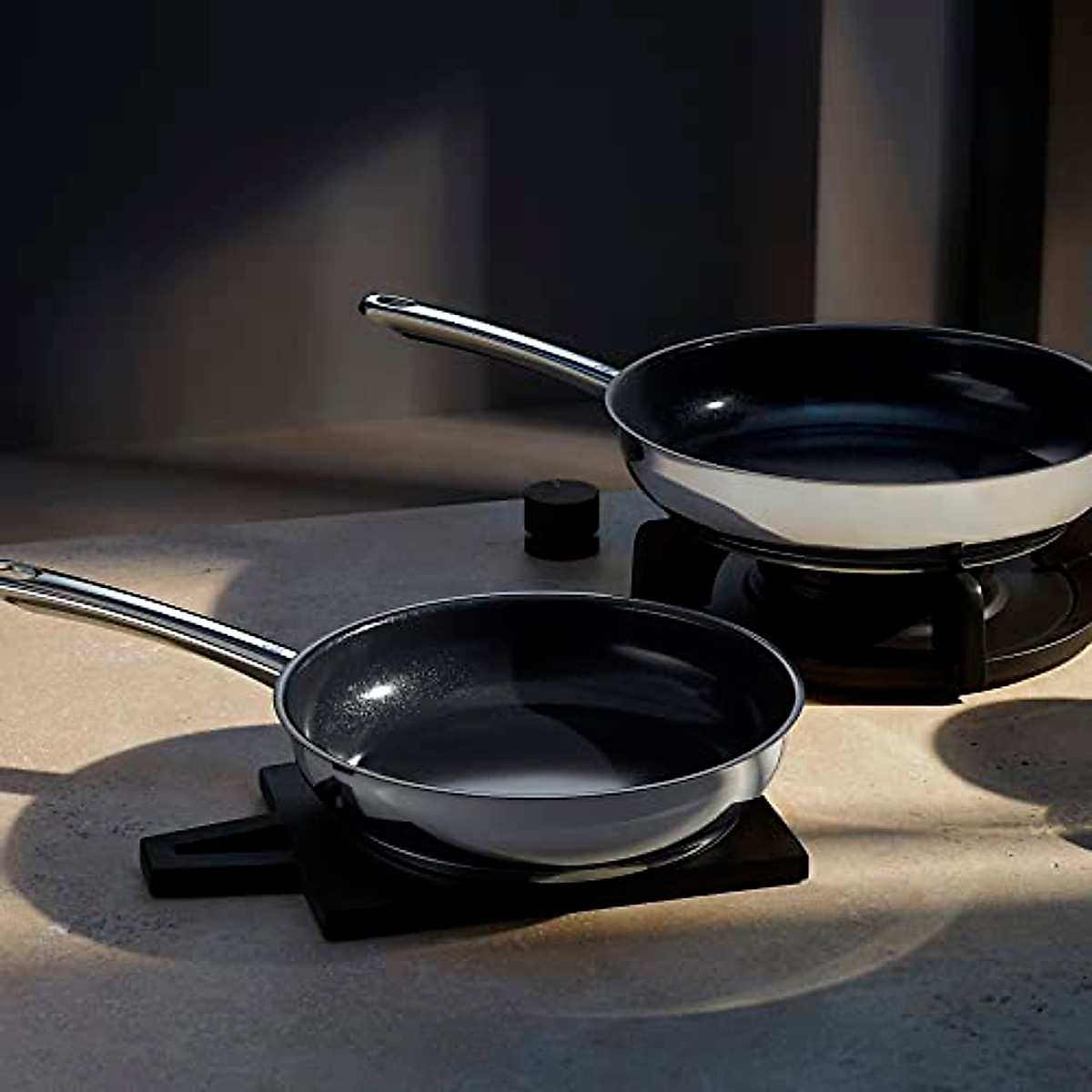 WMF Pans Set of 2 Cromargan with Ceramic Coating