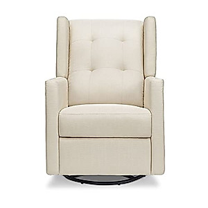 DaVinci Maddox Recliner and Swivel Glider in Natural Oat, Greenguard Gold & CertiPUR-US Certified
