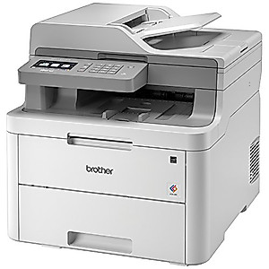 Brother MFC-L3710CW Compact Digital Color All-in-One Printer Providing Laser Printer Quality Results with Wireless, Amazon Dash Replenishment Ready