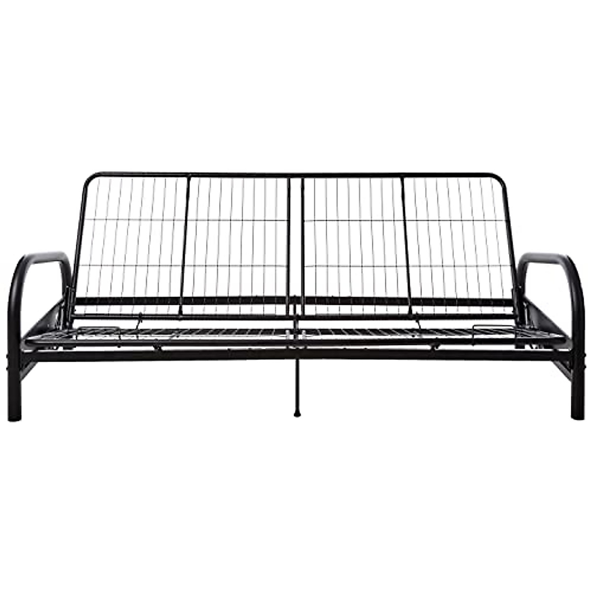 DHP Vermont Metal Futon Frame, Classic Design, Full Sized - Black