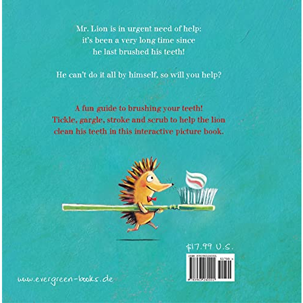 Help the Lion Brush His Teeth! (Parent Child Activity Book – Making Learning About Brushing Your Teeth Engaging and Fun for Toddlers Aged 2-4)