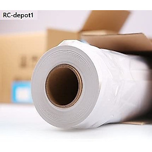RC-Depot1-1 x Premium RC Glossy Photo Paper Roll 24 inch x 100 ft Wide Format Inkjet print (2024 New Upgrade, plastic film layer in the back, more durable more waterproof, no easy to get wrinkle)