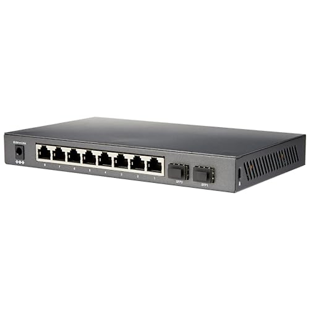 TP-Link TL-SG2210P V3 Jetstream 8-Port Gigabit Smart PoE+ Switch with 2 SFP Slots (Supports 8 Gigabit PoE Ports, 58W Budget, Fanless)