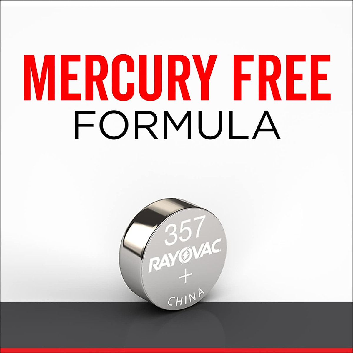 Rayovac LR44 Battery, Silver Oxide 303, 357, AG13, or SR44 1.5 Volt Batteries (3 Battery Count)