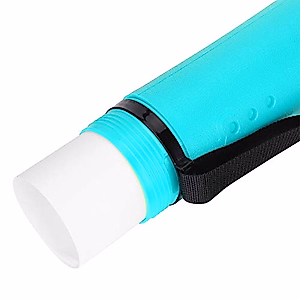 Poster Tube, Drawing Storage Tube, with Strap PE Moisture-Proof Waterproof for Posters Maps Artworks Documents(Green)