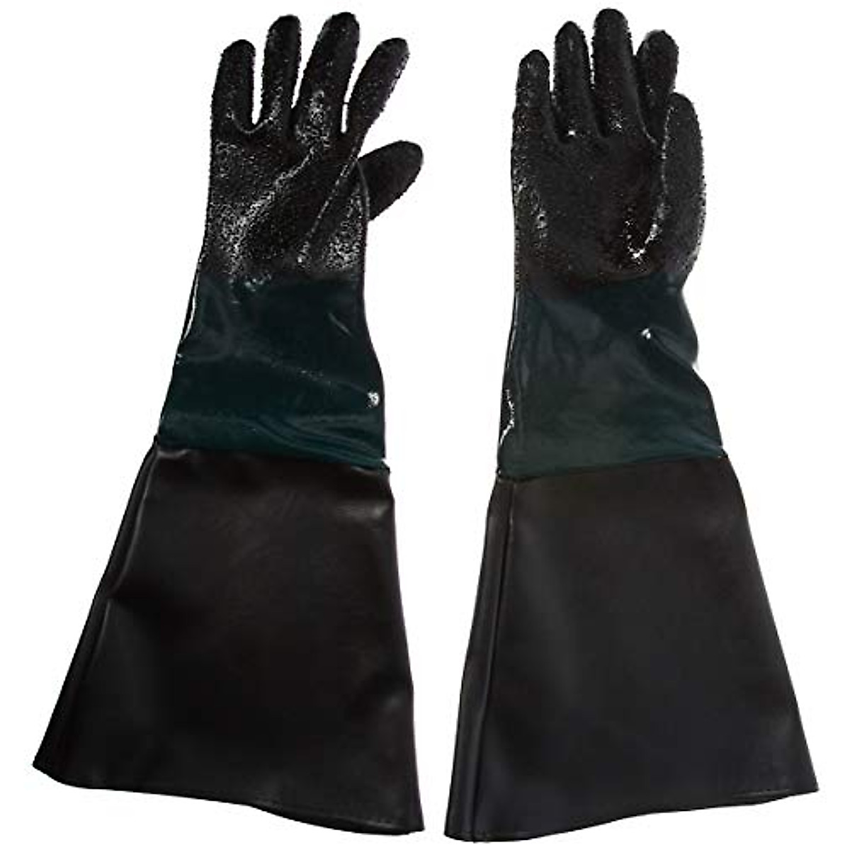 Dragway Tools Rubber Sandblasting Gloves for Model 60, 90, 110, 260 Sandblast Cabinets