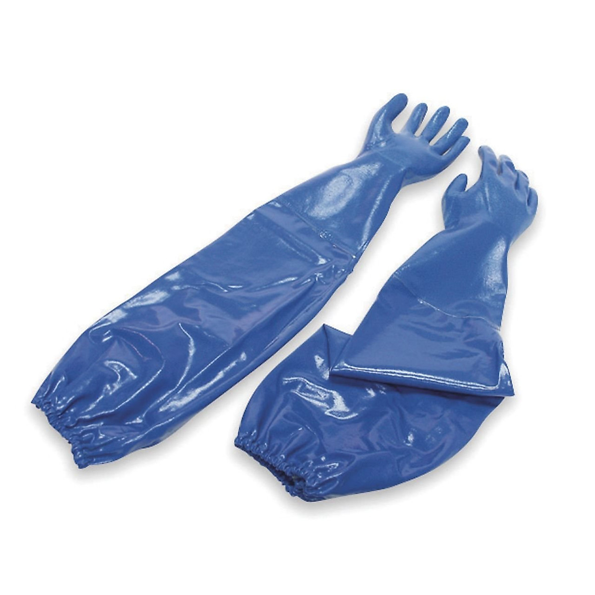 North by Honeywell Nitri-Knit 26" Supported Chemical-Resistant Nitrile Gloves with Interlock Liner, Size 9 (RWS-57035)