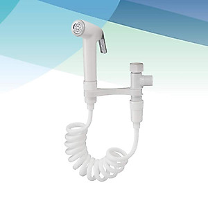 ARTIBETTER Bathroom Bidet Sprayer Set Toilet Sprayer Baby Cloth Diaper Sprayer for Personal Hygiene and Bedpan WC Spray