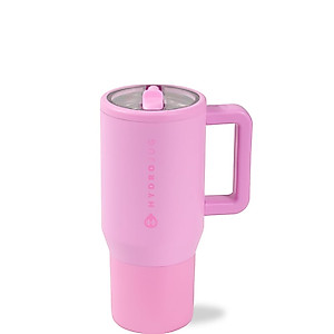 Bubblegum 20oz Traveler + Replacement Straws