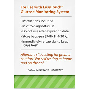 Easy-Touch Glucose Test Strips 50 Count (3pack)