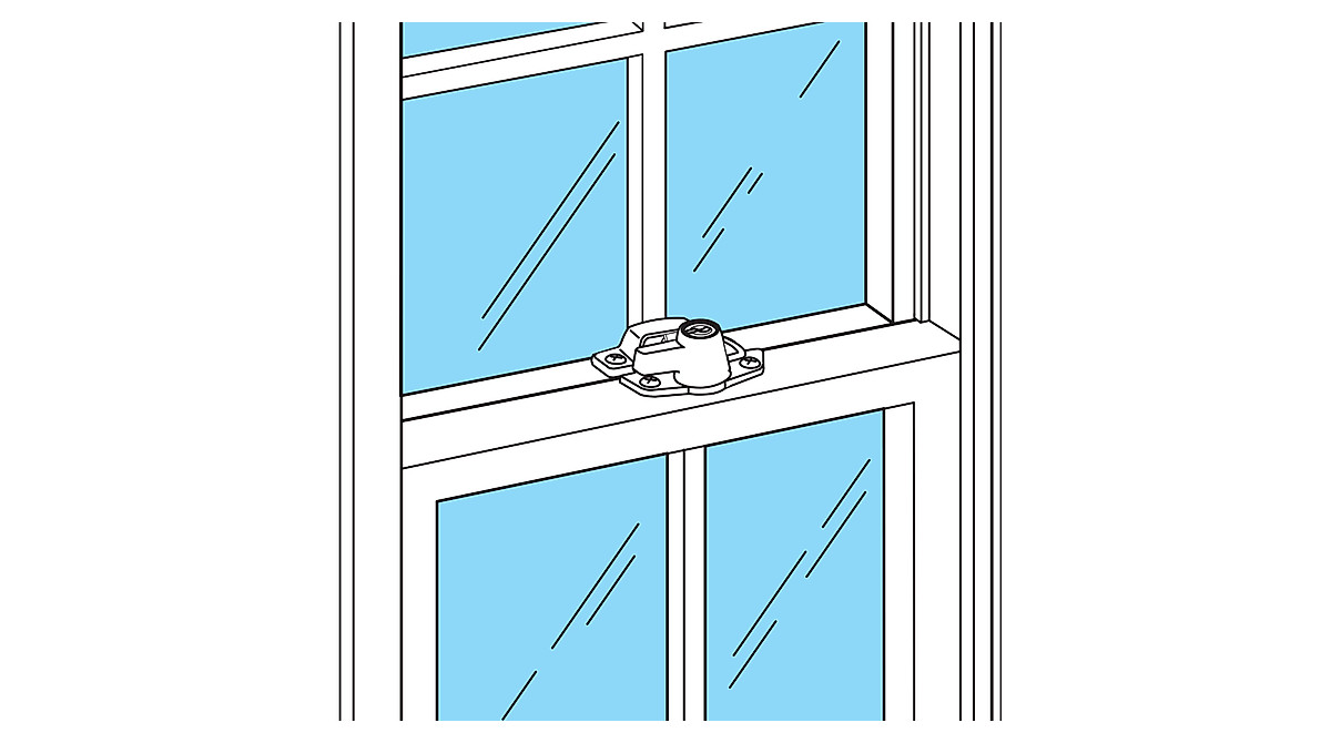 Defender Security U 9928 Sash Lock - Secure Your Windows