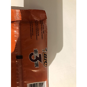 Bic 3 Sensitive Skin Disposable Shaver, Men, 8-Count (Pack of 4)