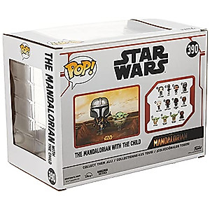 Funko Pop! Star Wars Moment: The Mandalorian - The Mandalorian with The Child