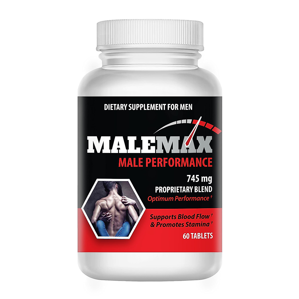 MaleMax Male Enlargement Pills- Amplify Male Size- Boost Up to 3 Inches Fast- Extend in Length, Engorge in Girth- Stamina Multiplier- 60 Tablets
