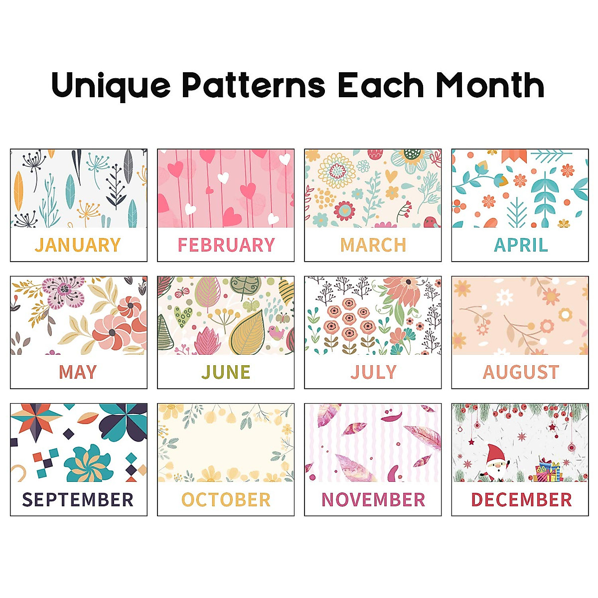 2023-2024 Large Desk Calendar 2023 (January 2023-June 2024), Big Monthly Wall Calendar with Plastic Cover: 17"x12", 18 Months Academic Year Desk Pad Calendars with Planner Stickers