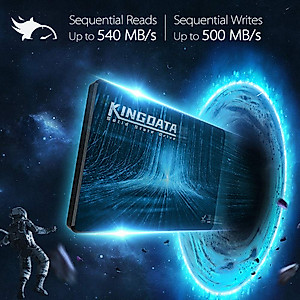 KINGDATA SSD 1TB SATA 2.5 inch Built-in Solid State Drive SATAIII 6 Gb/s high Performance 7MM high SSD (1TB, 2.5 inch SATA3)