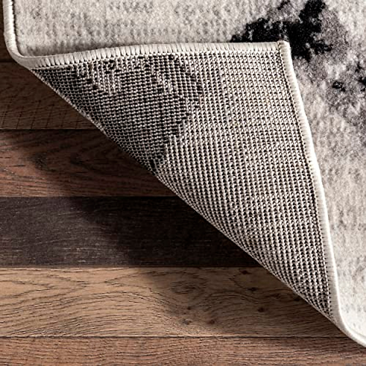 nuLOOM Zelda Zig-Zag Modern Area Rug, 9' x 12', Grey